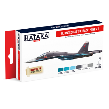 Hataka Hobby HTK-AS58 Ultimate Su-34 "Fullback" paint set