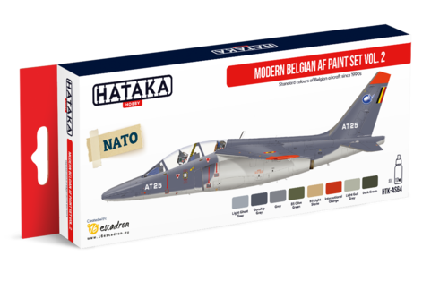 Hataka Hobby HTK-AS64 Moderm Belgian AF paint set vol. 2