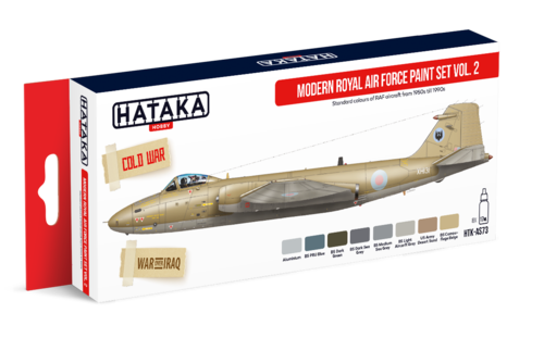 Hataka Hobby HTK-AS73 Modern Royal Air Force paint set vol. 2
