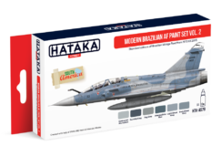 Hataka Hobby HTK-AS78 Modern Brazilian AF paint set vol. 2