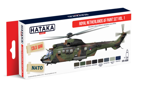 Hataka Hobby HTK-AS80 Royal Netherlands AF set vol. 1