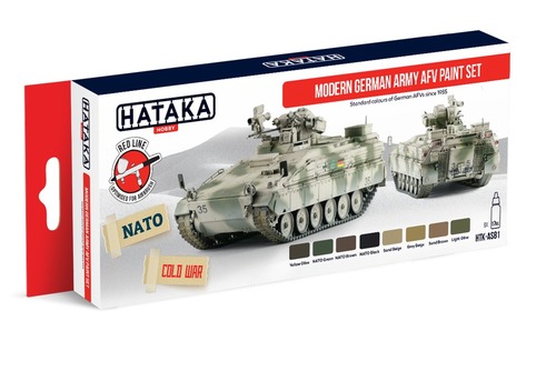 Hataka Hobby HTK-AS81 Modern German AFV paint set