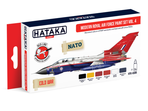 Hataka Hobby HTK-AS85 Modern RAF paint set vol. 4