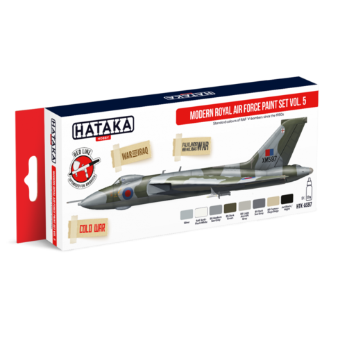 Hataka Hobby HTK-AS97 Modern Royal Air Force paint set vol.5