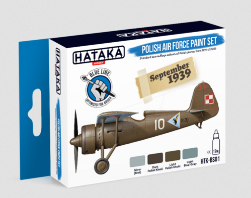 Hataka Hobby HTK-BS01 Polish Air Force paint set
