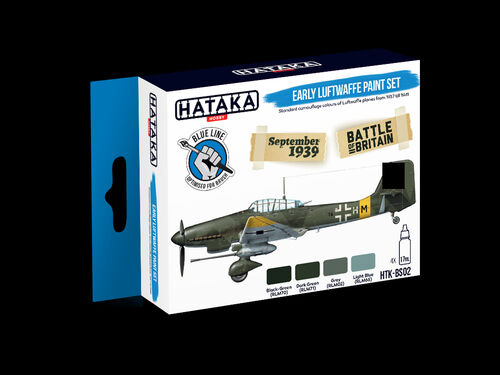Hataka Hobby HTK-BS02 Early Luftwaffe paint set