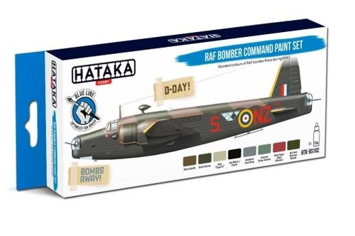 Hataka Hobby BS102 RAF Bomber Command paint set