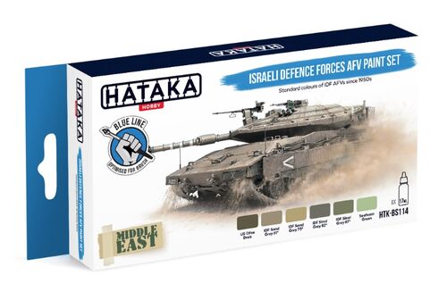 Hataka Hobby HTK-BS114 Israeli Defence Forces AFV Paint Set