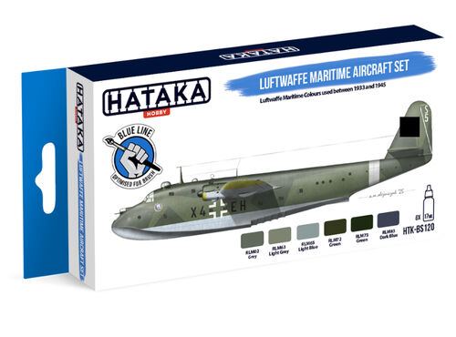 Hataka Hobby HTK-BS120 Luftwaffe Maritime Aircraft (1933-1945) Paint Set