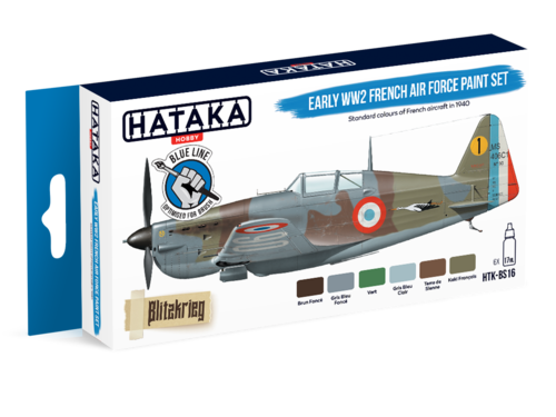 Hataka Hobby HTK-BS16 Early WW2 French Air Force set