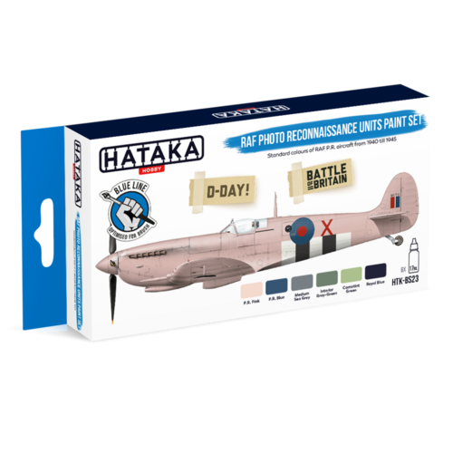 Hataka Hobby HTK-BS23 RAF Photo Reconnaissance Unit Paintset