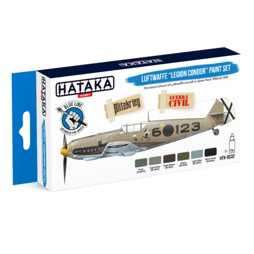 Hataka Hobby HTK-BS32 Luftwaffe "Legion Condor" paint set