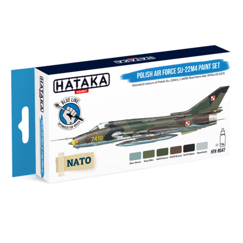 Hataka Hobby HTK-BS47 Polish Air Force Su-22M4 paint set