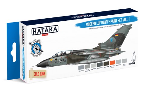 Hataka Hobby HTK-BS48 Modern Luftwaffe Paint Set Vol. 1