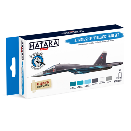 Hataka Hobby HTK-BS58 Ultimate Su-34 'Fullback" paint set
