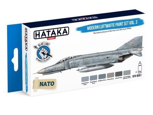 Hataka Hobby HTK-BS61 Modern Luftwaffe Vol.2 Paint Set