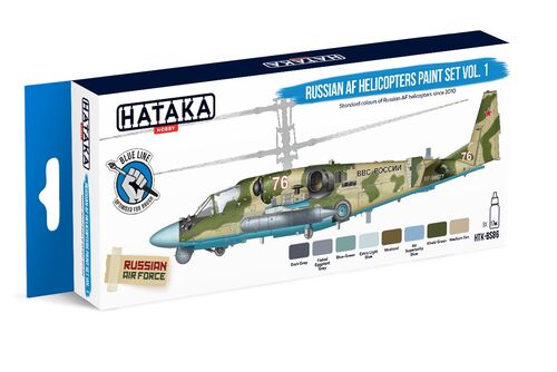 Hataka Hobby HTK-BS86 Russian AF Helicopters Vol.1 Paint Set