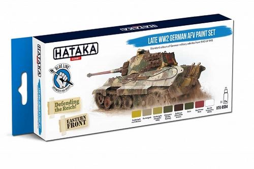 Hataka Hobby HTK-BS94 Late WW2 German AFV paint set