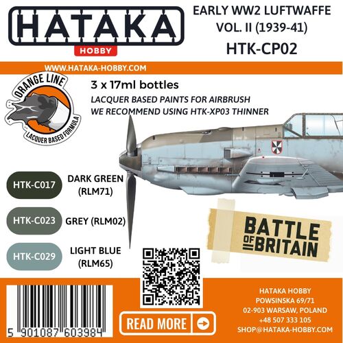 Hataka Hobby HTK-CP02 Early WW2 Luftwaffe Vol. II (1939-41)