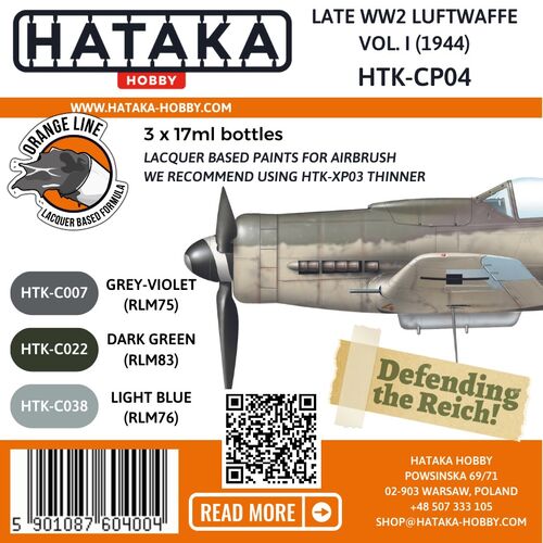 Hataka Hobby HTK-CP04 Late WW2 Luftwaffe Vol. I (1944)