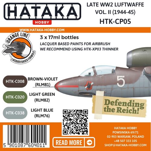 Hataka Hobby HTK-CP05 Late WW2 Luftwaffe Vol. II (1944-45)