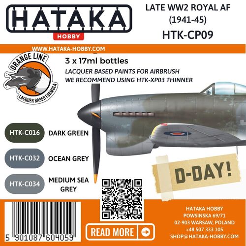 Hataka Hobby HTK-CP09 Late WW2 Royal Air Force (1941-45)