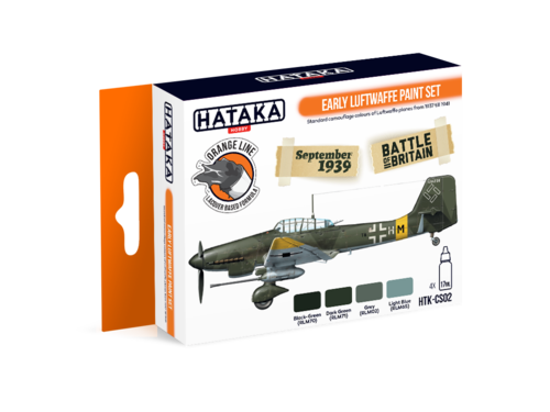 Hataka Hobby HTK-CS02 Early Luftwaffe paint set