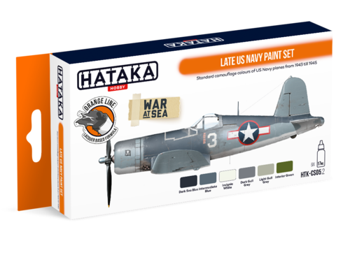 Hataka Hobby HTK-CS05.2 Late US Navy paint set