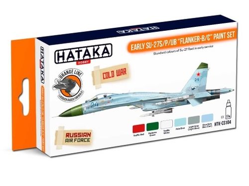 Hataka Hobby CS104 Early Su-27S/P/UB Flanker-B/C paint s