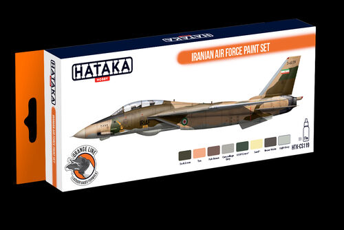 Hataka Hobby CS119 Iranian Air Force Paint Set
