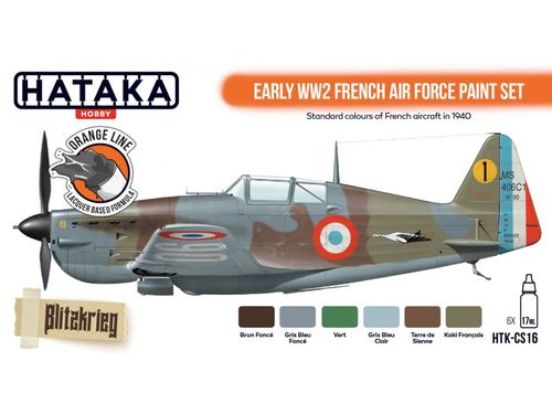 Hataka Hobby HTK-CS16 Early WW2 French Air Force paint set