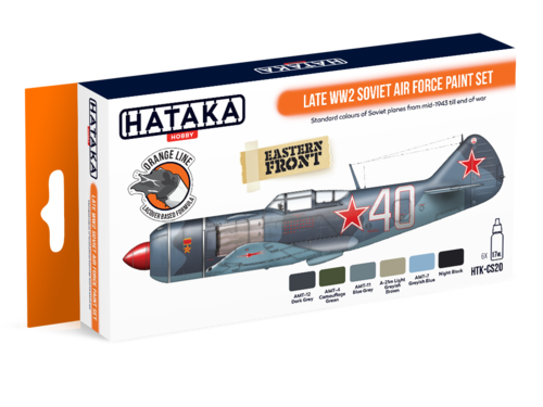 Hataka Hobby HTK-CS20 Late WW2 Soviet Air Force paint set