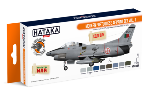 Hataka Hobby HTK-CS56 Modern Portuguese AF paint set