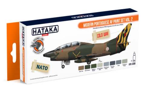 Hataka Hobby HTK-CS60 Modern Portuguese AF paint vol. 2