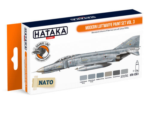 Hataka Hobby HTK-CS61 Modern Luftwaffe Paint set vol. 3
