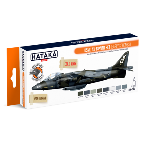 Hataka Hobby CS63 USMC AV-8 paint set ( early schemes)