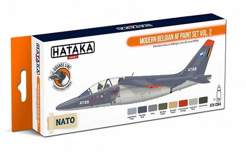 Hataka Hobby HTK-CS64 Modern Belgian AF Paint Set vol.2