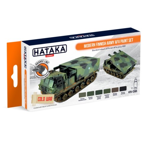 Hataka Hobby CS65 Modern Finnish Army AFV paint set