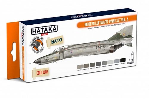 Hataka Hobby HTK-CS66 Modern Luftwaffe paint set vol.4