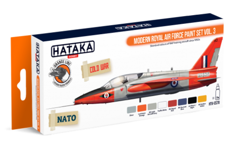 Hataka Hobby HTK-CS70 Modern Royal Air Force paint set vol. 3