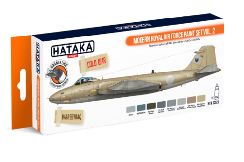 Hataka Hobby HTK-CS73 Modern Royal Air Force paint set vol.2