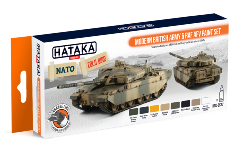 Hataka Hobby HTK-CS77 Modern British Army & RAF AFV set