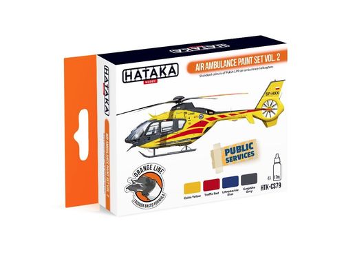 Hataka Hobby CS79 Air Ambulance paint set vol.2