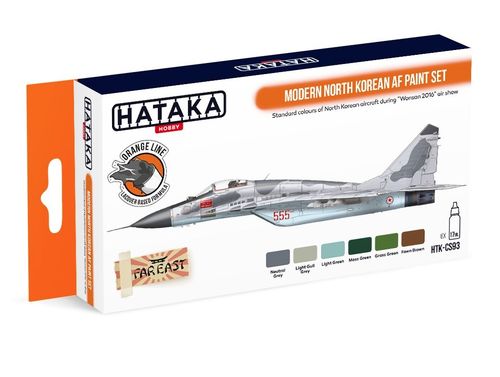 Hataka Hobby CS93 Modern North Korean AF paint set