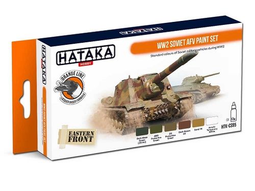 Hataka Hobby HTK-CS95 WW2 Soviet AFV Paint Set