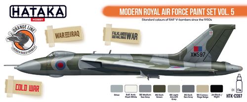 Hataka Hobby CS97 Modern Royal Air Force paint set vol.5