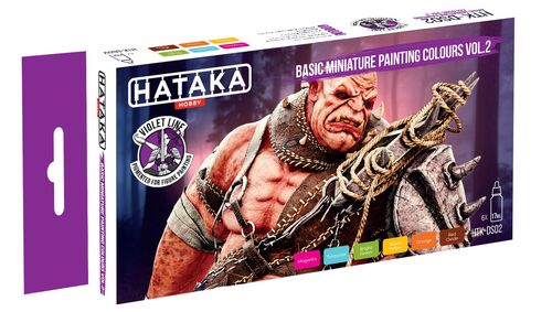 Hataka Hobby HTK-DS02 Basic Miniature Painting Colours Vol.2