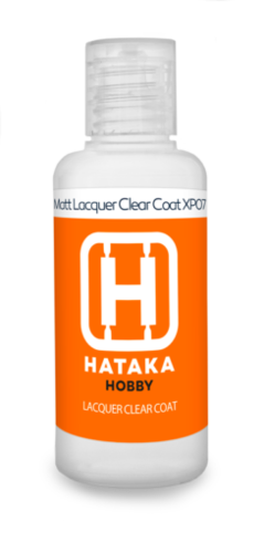 Hataka Hobby XP07-1 HTK-XP07 Matt Lacquer Clear