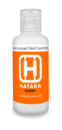 Hataka Hobby XP08-1 HTK-XP08 Satin Lacquer Clear
