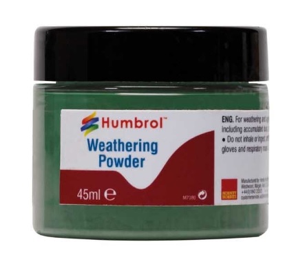 Humbrol AV0015 Weathering Powder - Chrome Oxide Green